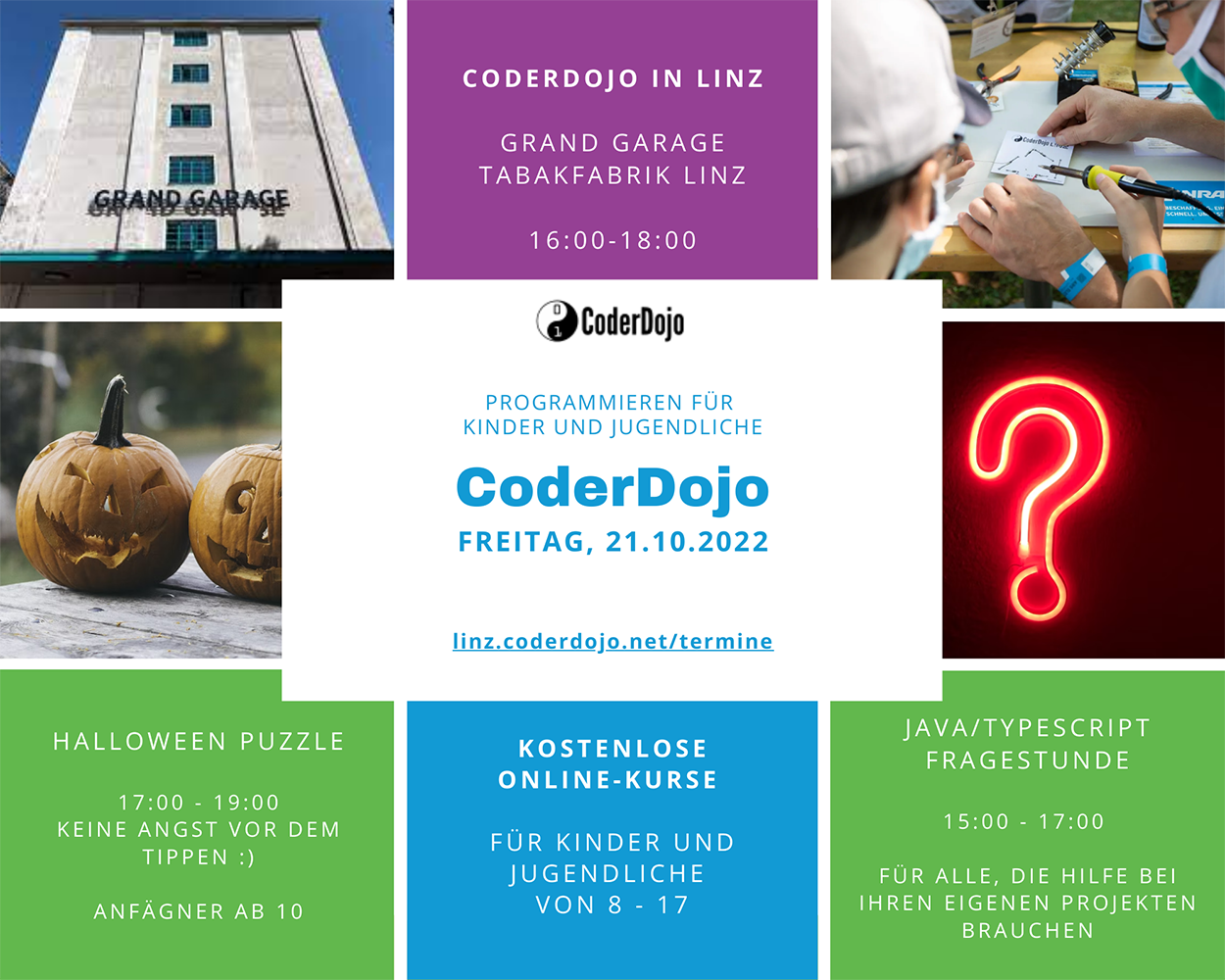 CoderDojo in Linz | Linz-Termine